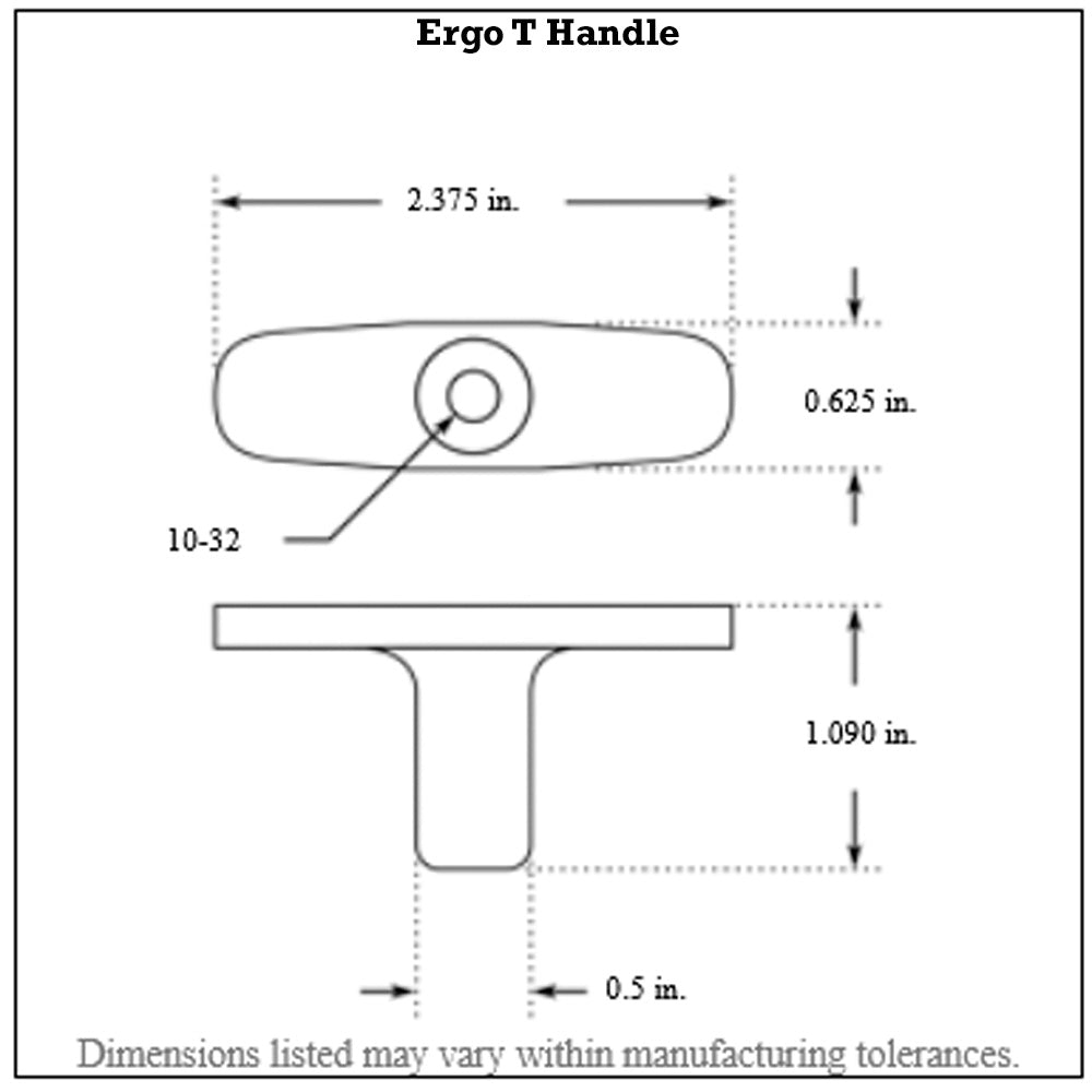 Pro-werks Billet Aluminum Ergo T Handle – The Chassis Shop