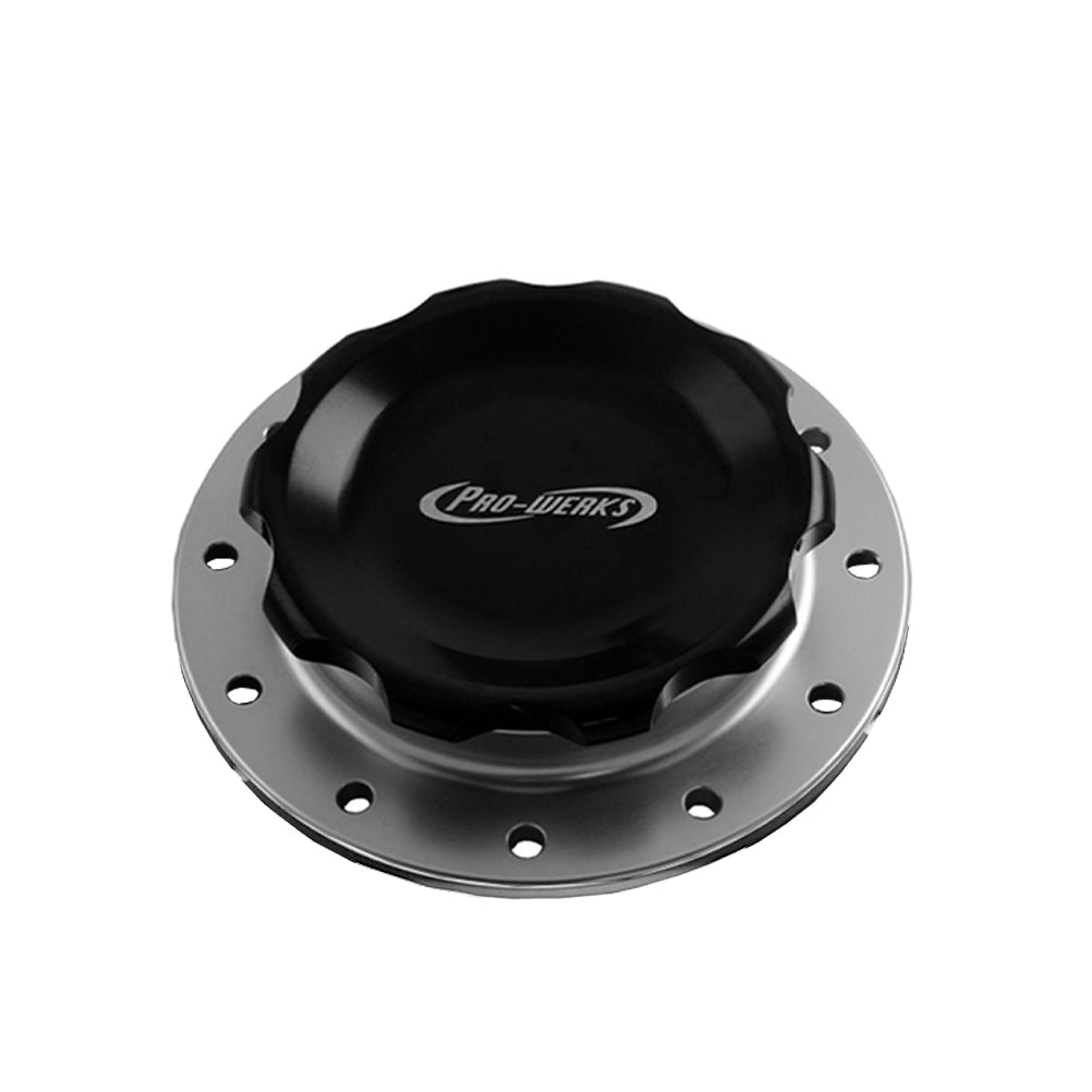 Pro-werks Easy Turn Fuel Cell Filler Cap with Lanyard Boss and 12 Bolt ...