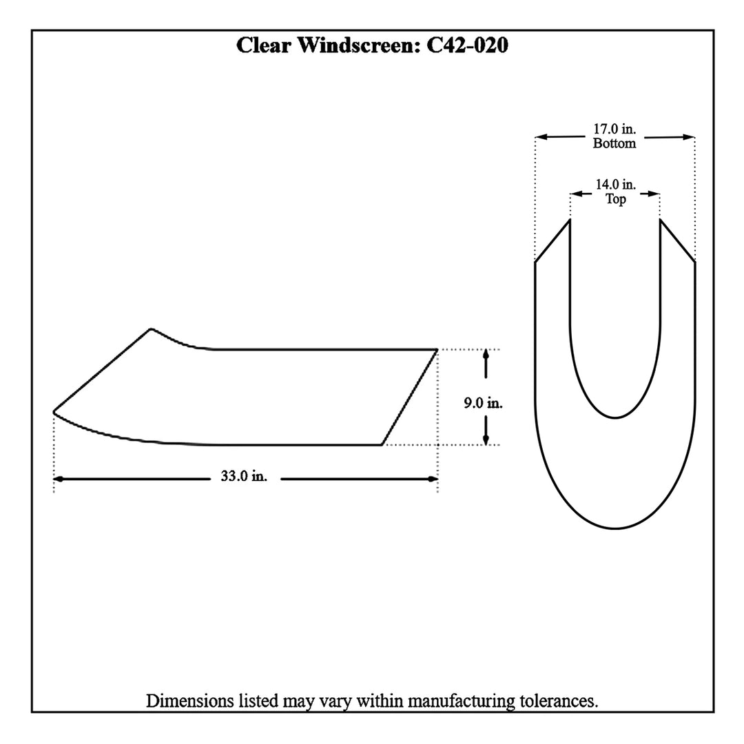 Pro-werks Lexan Dragster Windscreen – The Chassis Shop